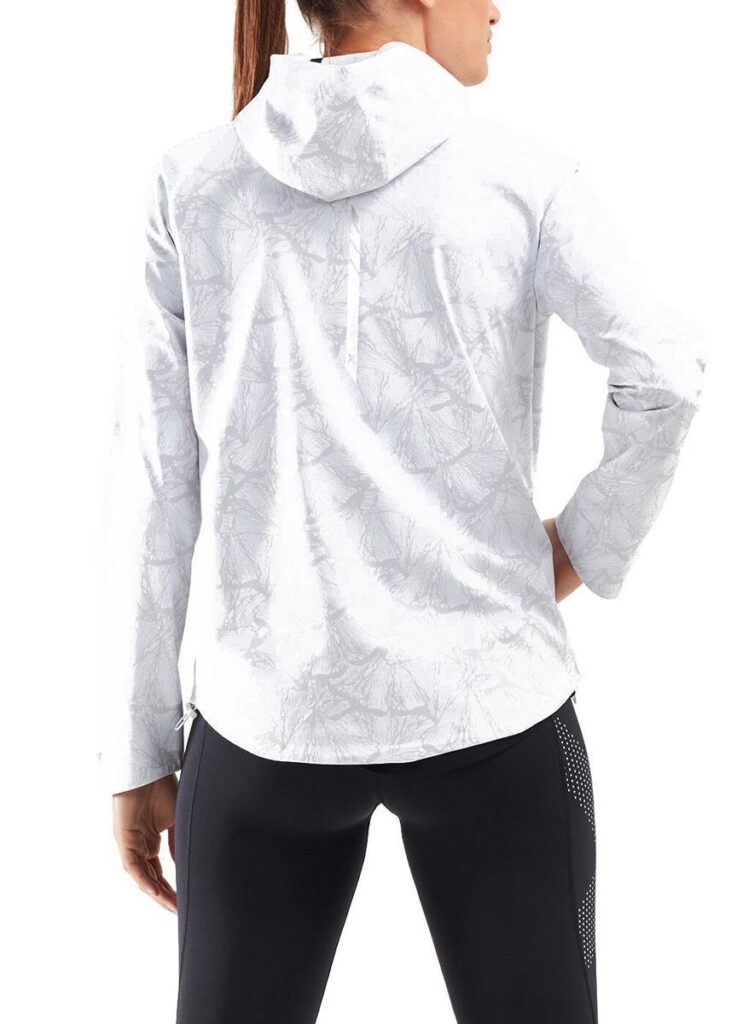 2XU Women's Ghost Jacket - Butterfly Effect White - ProSwimwear Com ...