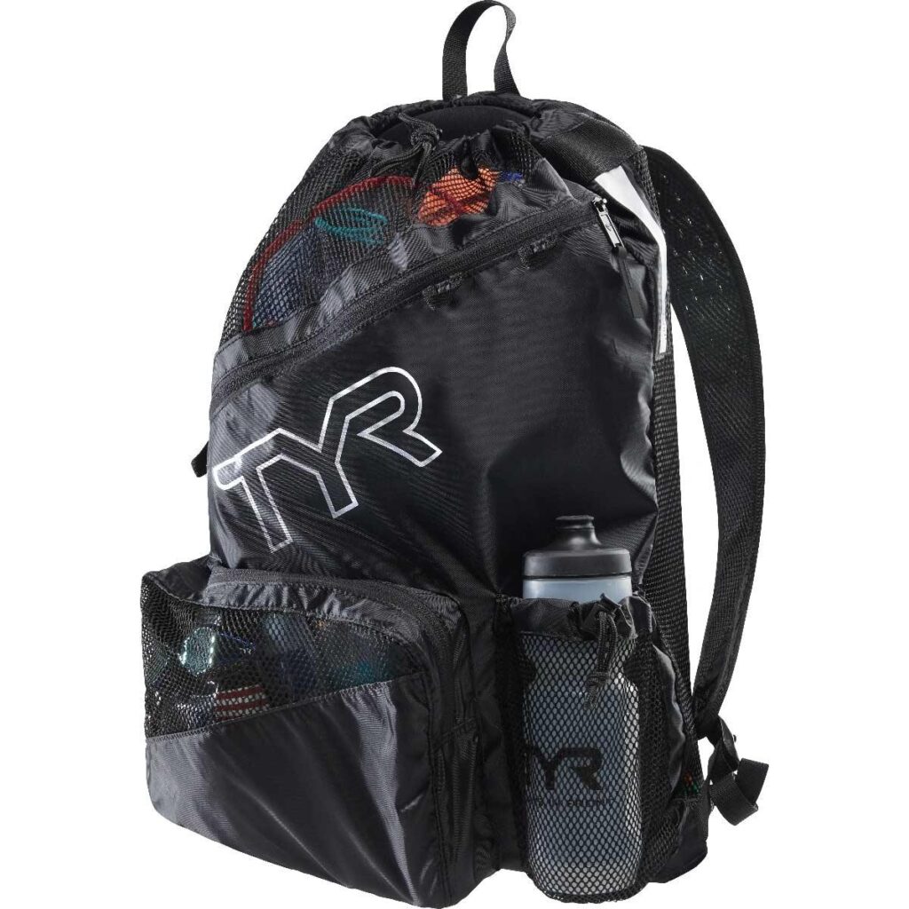 TYR Team Elite Mesh Bag 40L - Black - ProSwimwear Com | Shop Swimwear ...