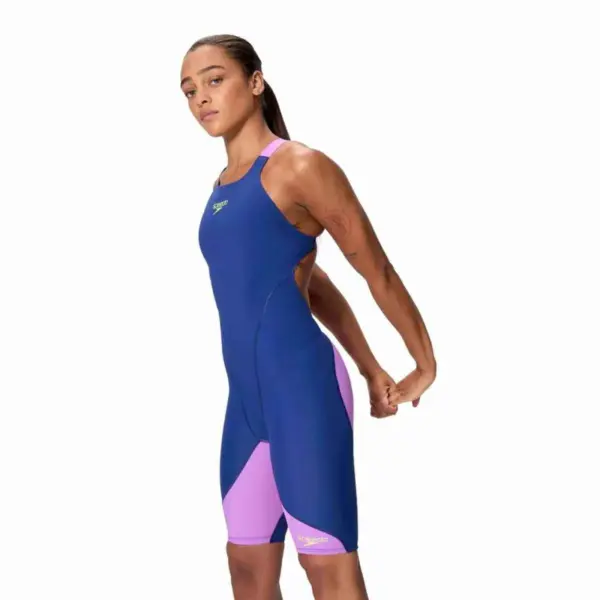 Speedo Women's Fastskin LZR Ignite Kneeskin - Navy/Purple - ProSwimwear ...